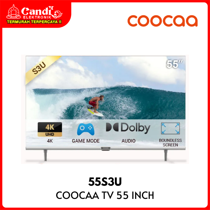 Jual COOCAA LED TV 55 INCH - Candielektronik.co.id | Termurah & Terpercaya