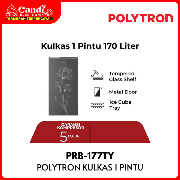 Jual POLYTRON REFRIGERATOR 1 DOOR - Candielektronik.co.id | Termurah ...
