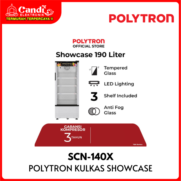 Jual SHOWCASE POLYTRON - Candielektronik.co.id | Termurah & Terpercaya